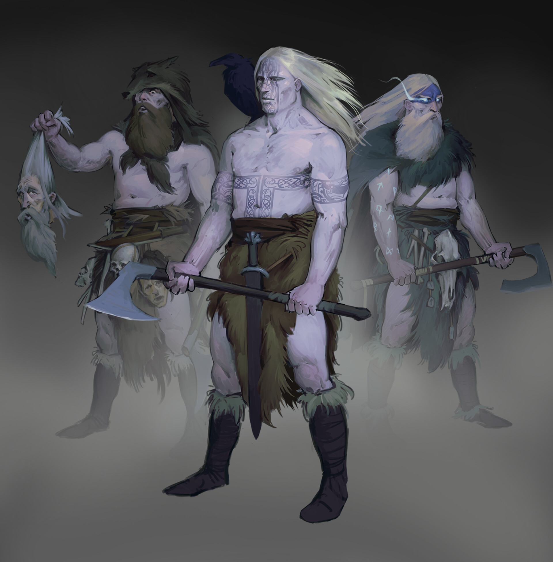 ArtStation - The Ulfhednar