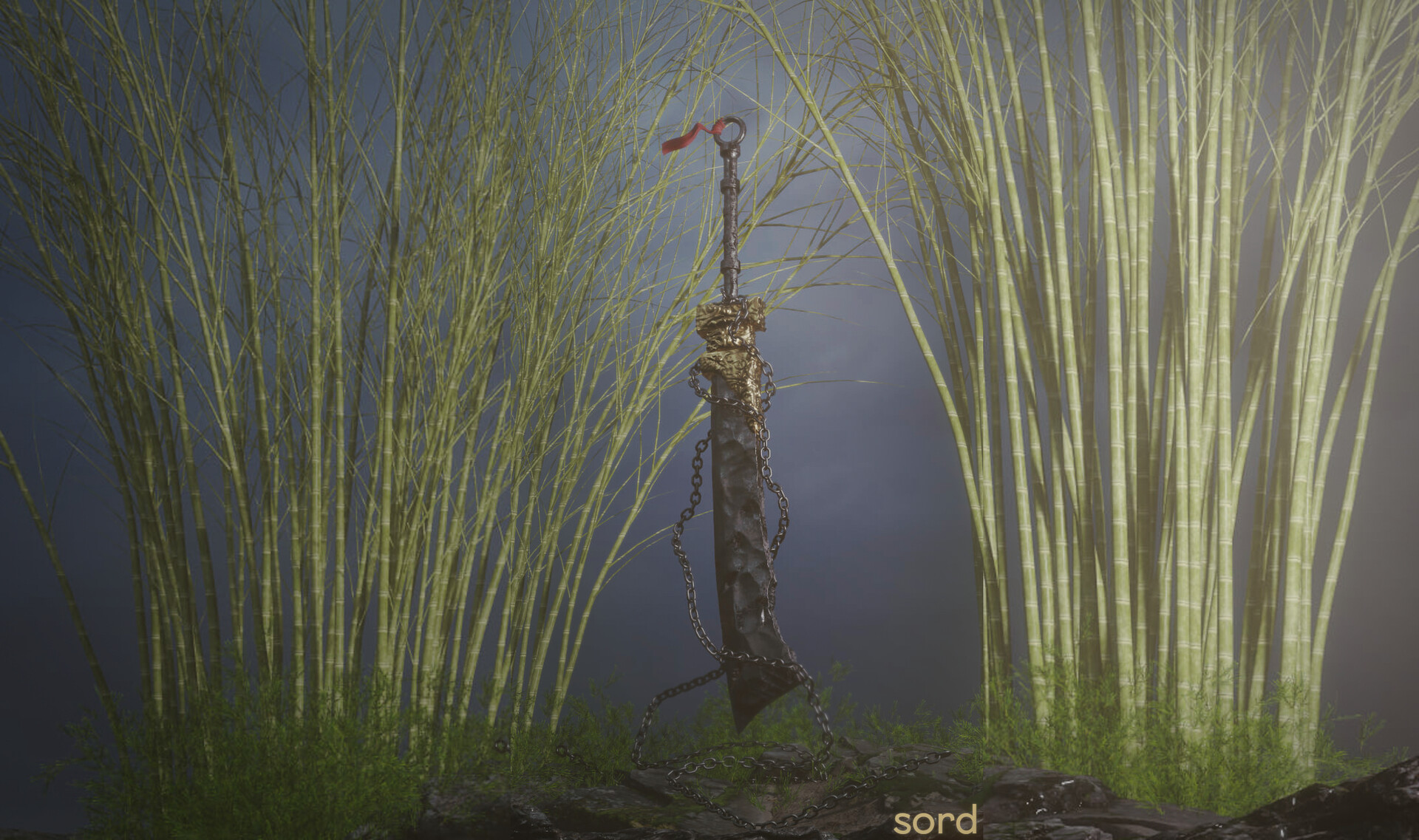 ArtStation - Extremely Big Greatsword Weapon Art | Props