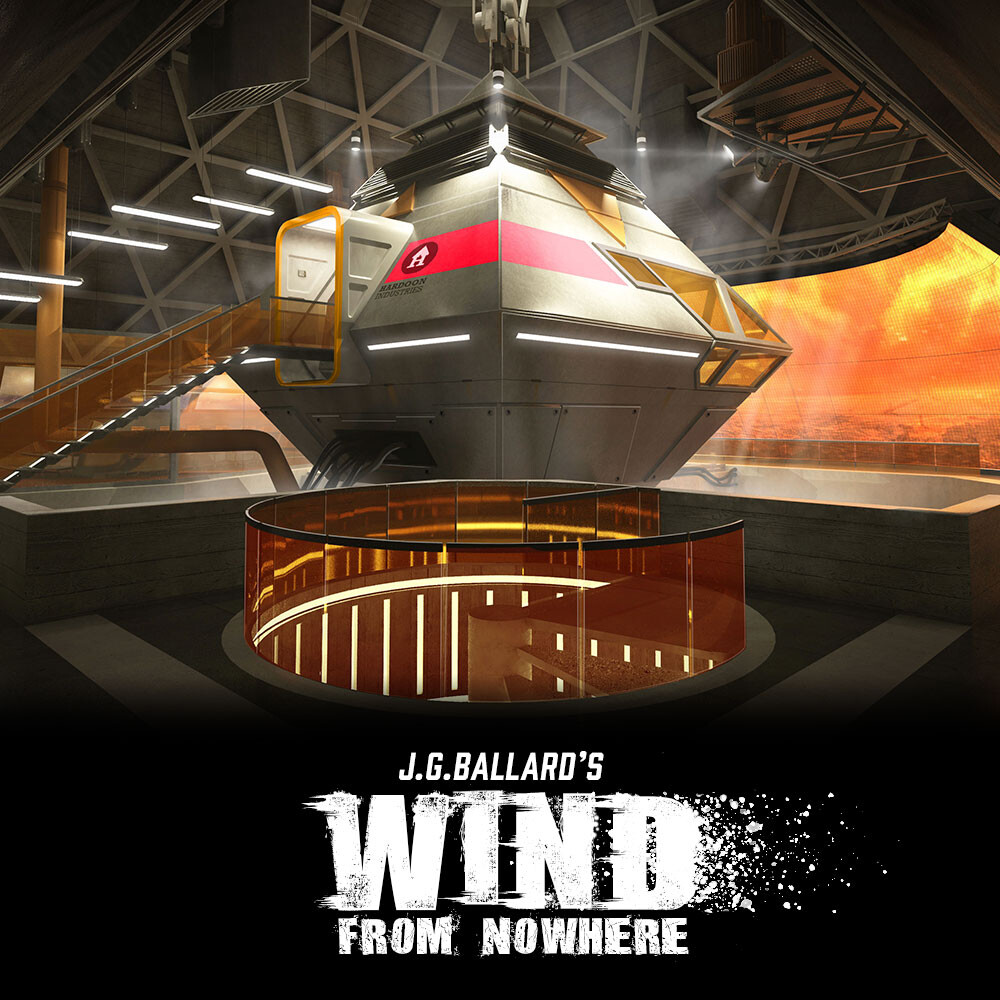 ArtStation - THE WIND FROM NOWHERE: Pyramid Second Floor