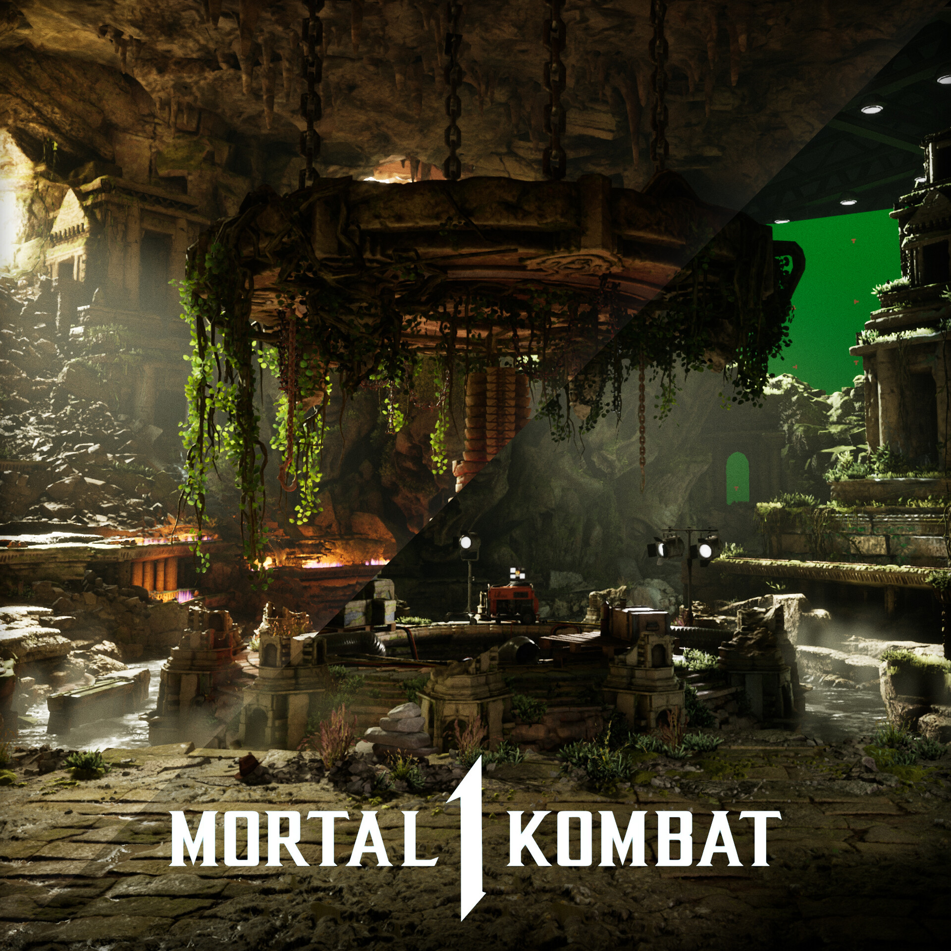 ArtStation - Mortal Kombat 1 Temple of Katara Vala Lighting