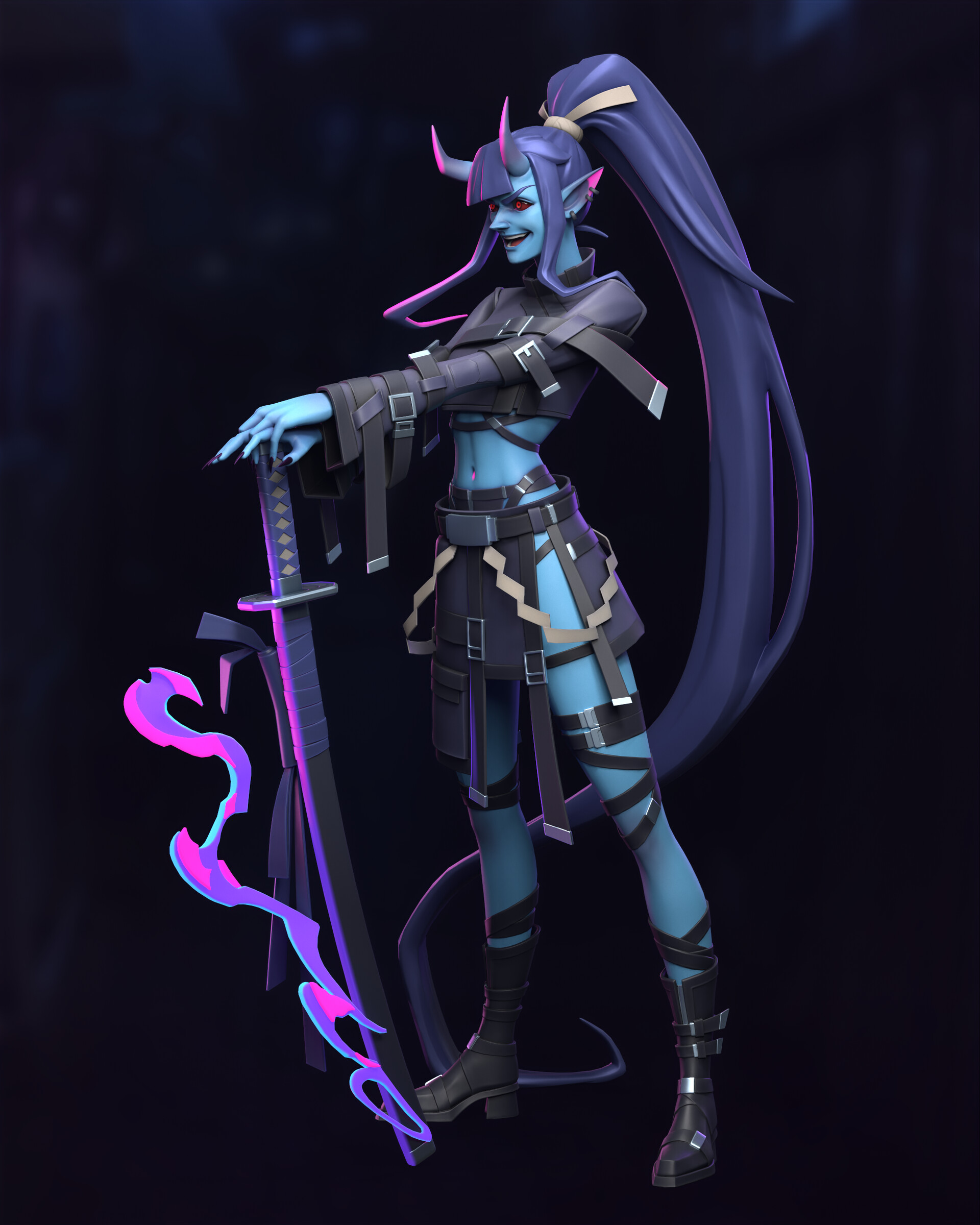 ArtStation - Aoki | Neo Tokyo: Exponential Reality