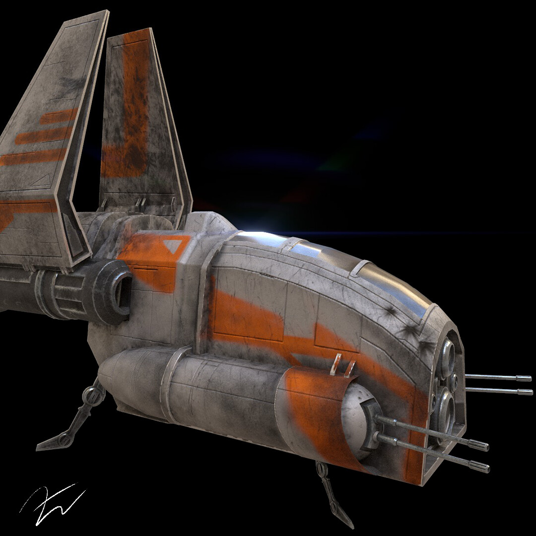 ArtStation - Swtor Shuttle Challenge