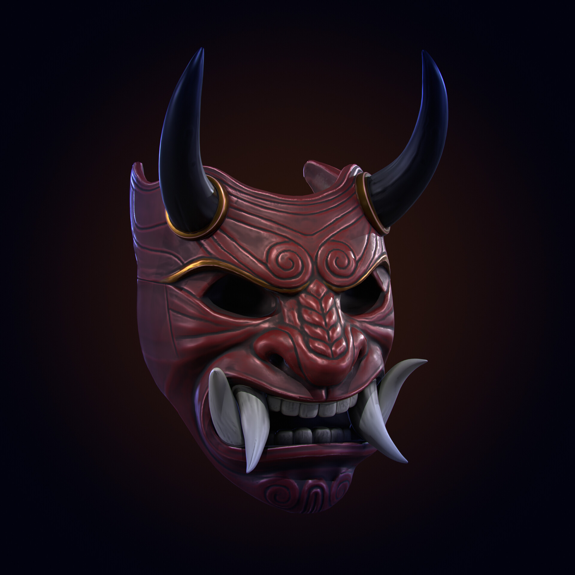 ArtStation - Mask Oni