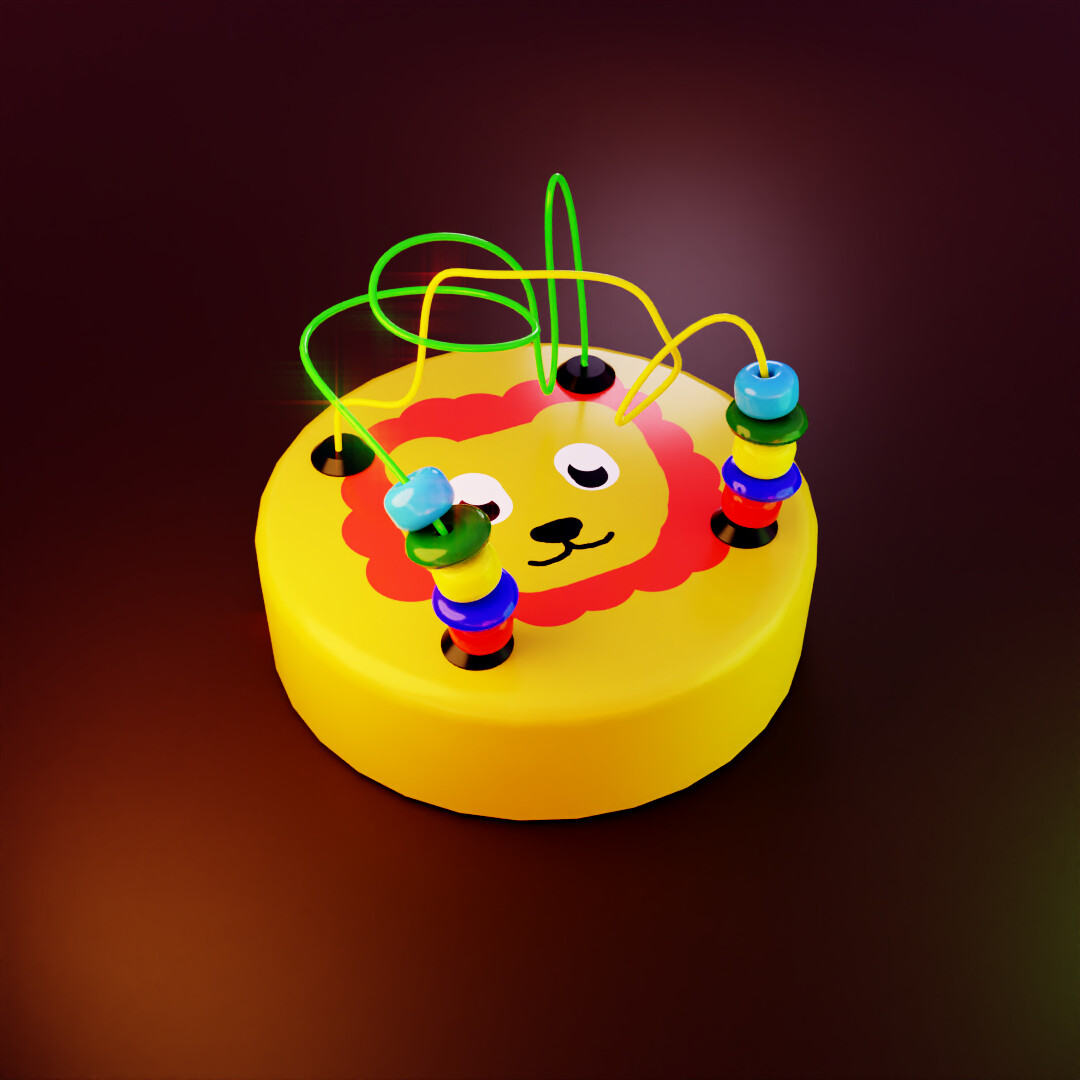 ArtStation - Beaded Wire Toy