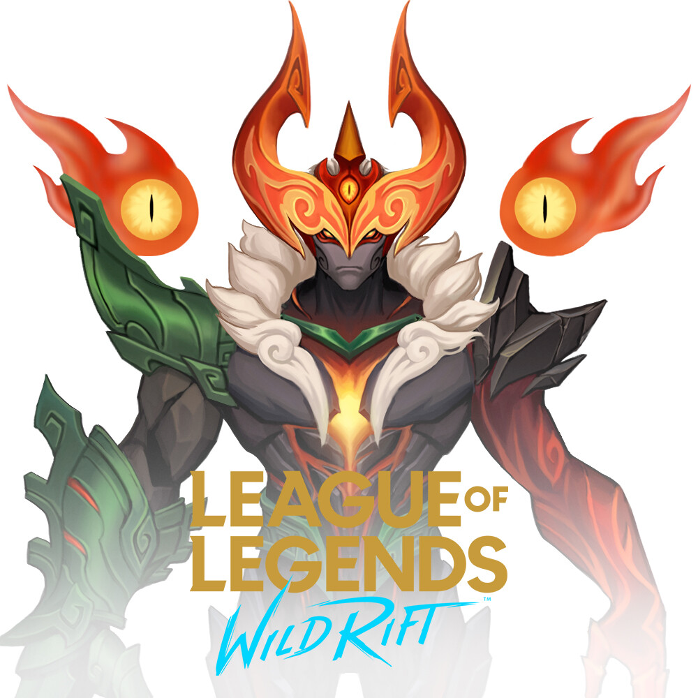 ArtStation - League of Legends WildRift：Shan Hai Scrolls Aatrox