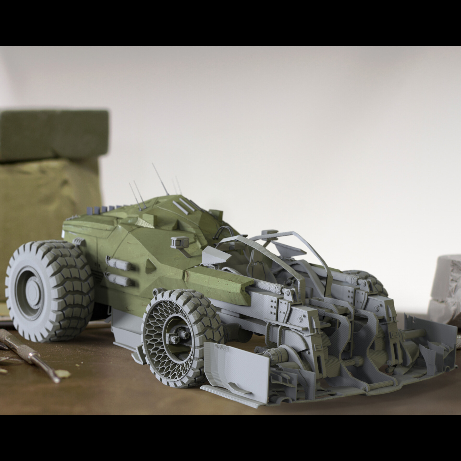 ArtStation - Vehicle Concept