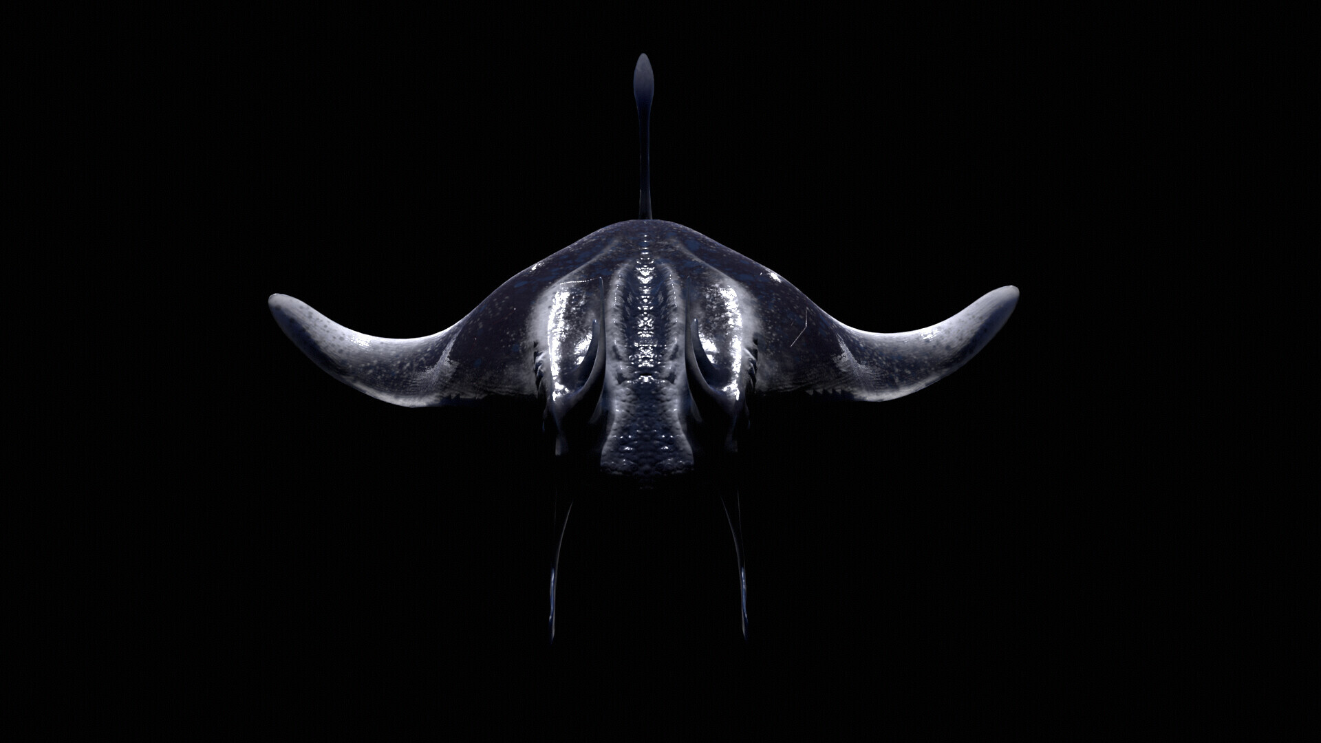 ArtStation - Manta-Ray Creature Model