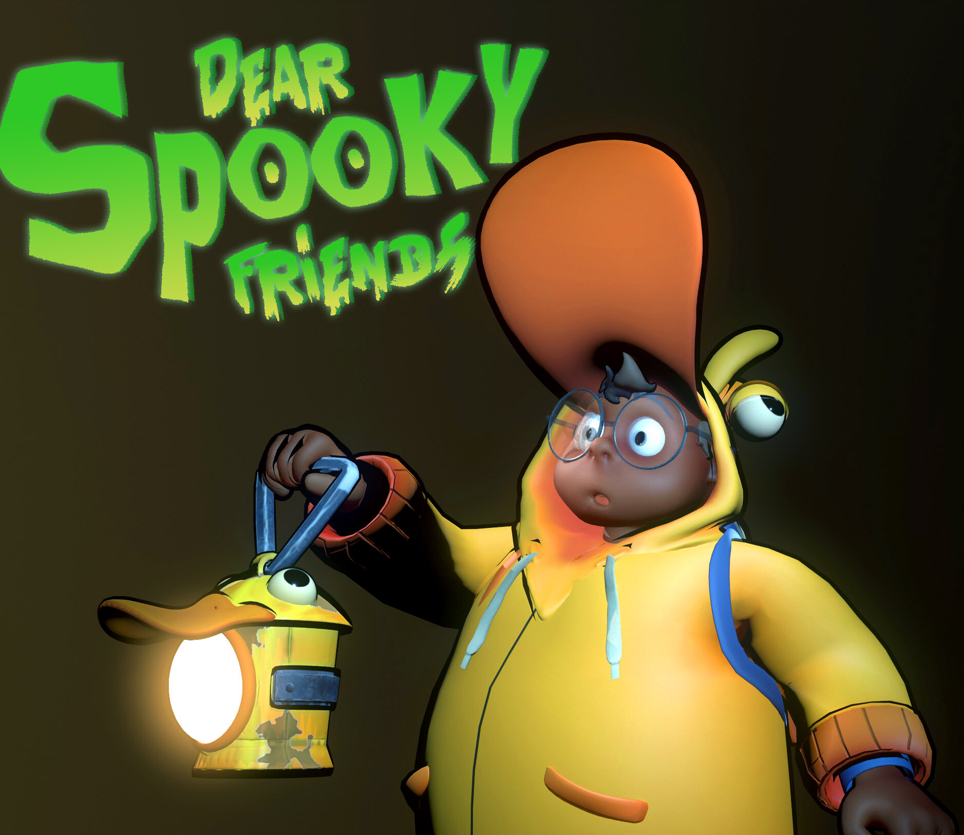 ArtStation - Spooky friend