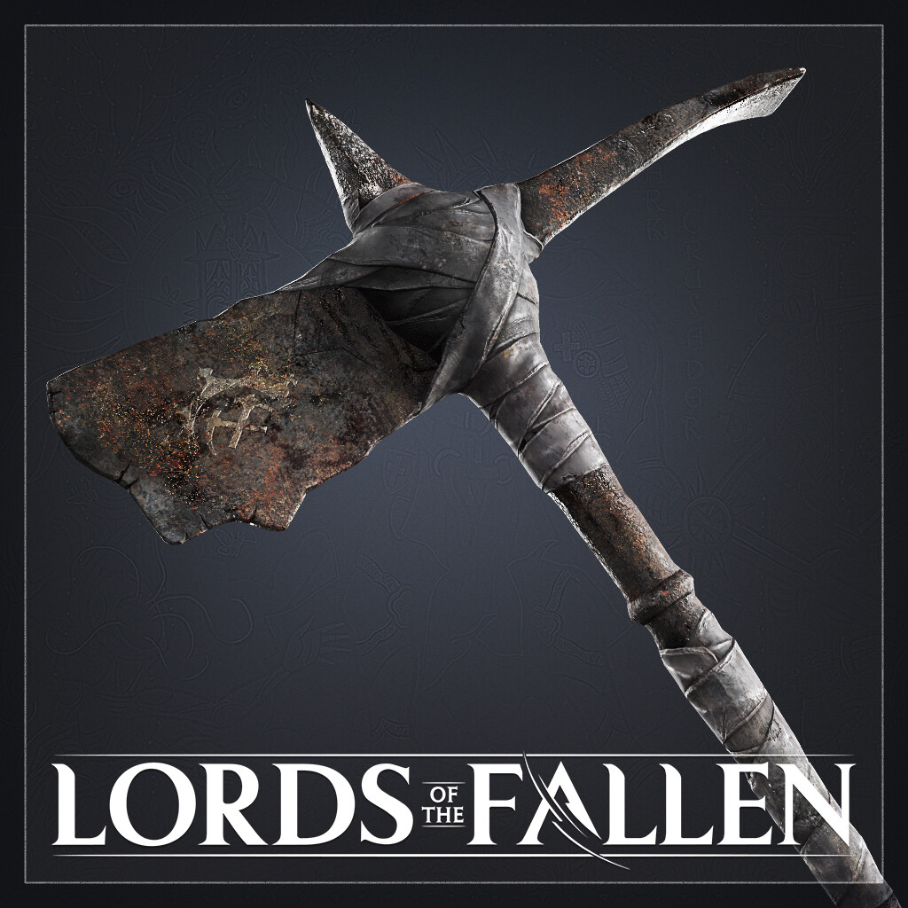 ArtStation - Lords of the Fallen - Overseer's Halberd