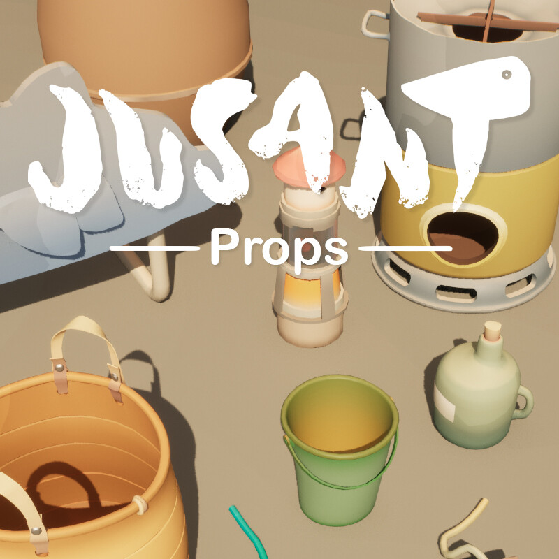 ArtStation - Jusant - Props