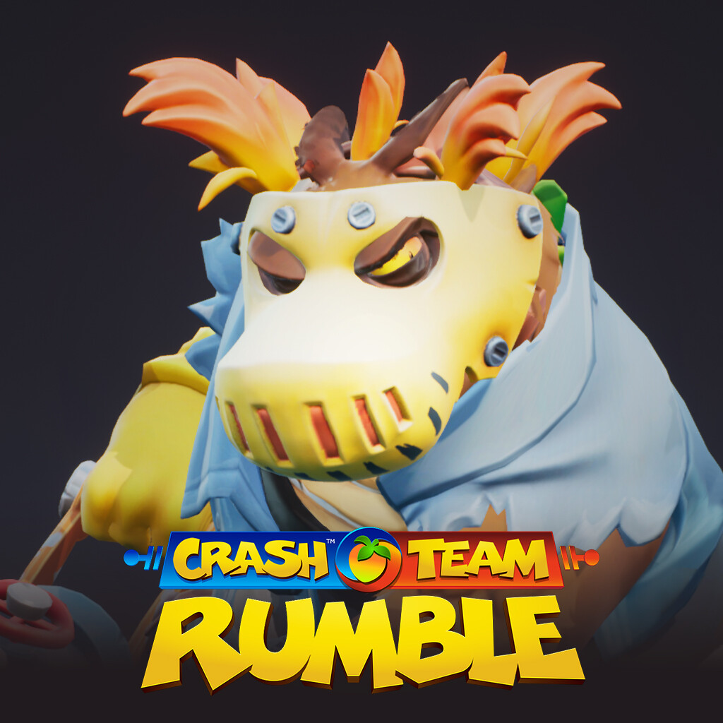 ArtStation - Crash Team Rumble - Fouled Out Dingodile