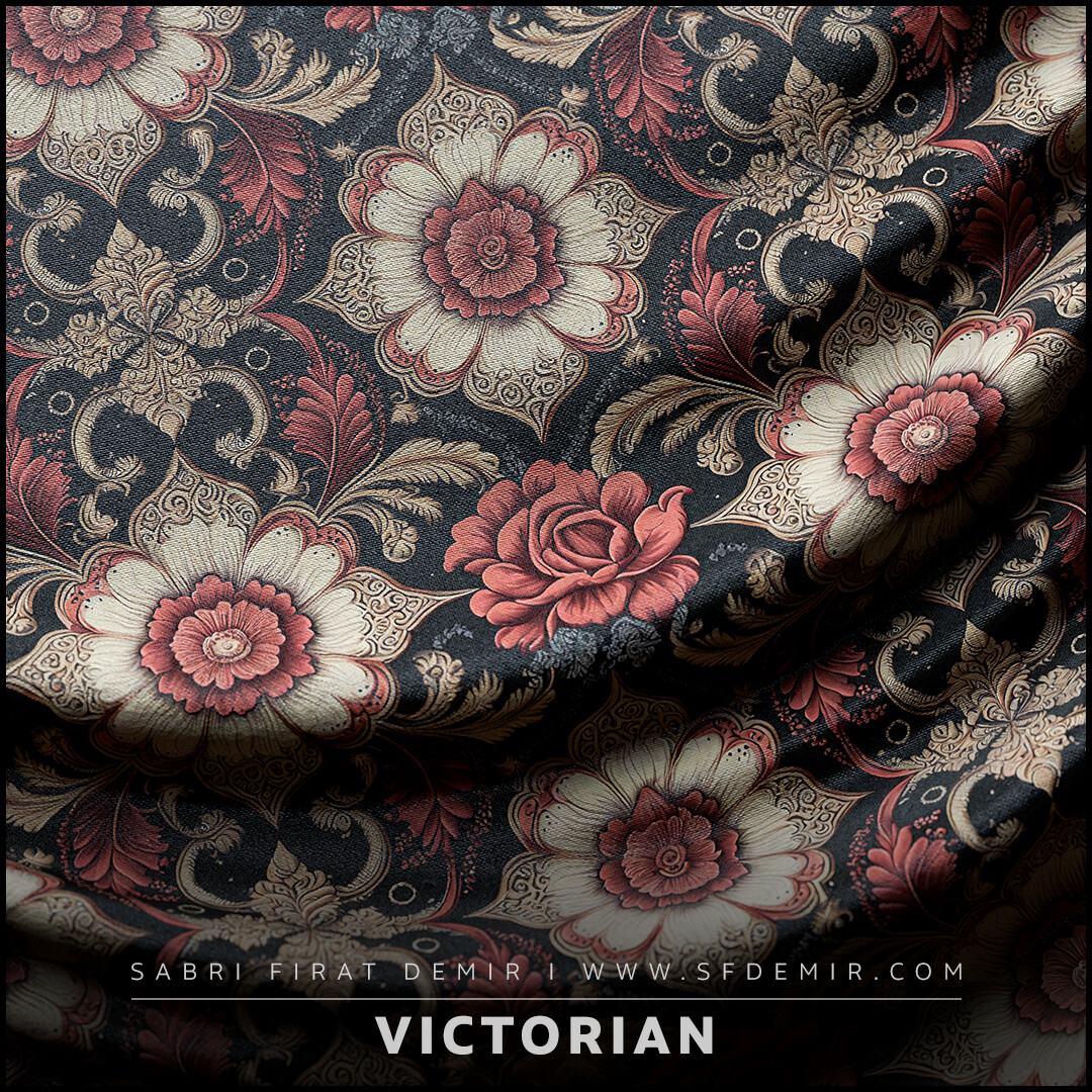 ArtStation - Victorian Fabric/Cloth Material Pack