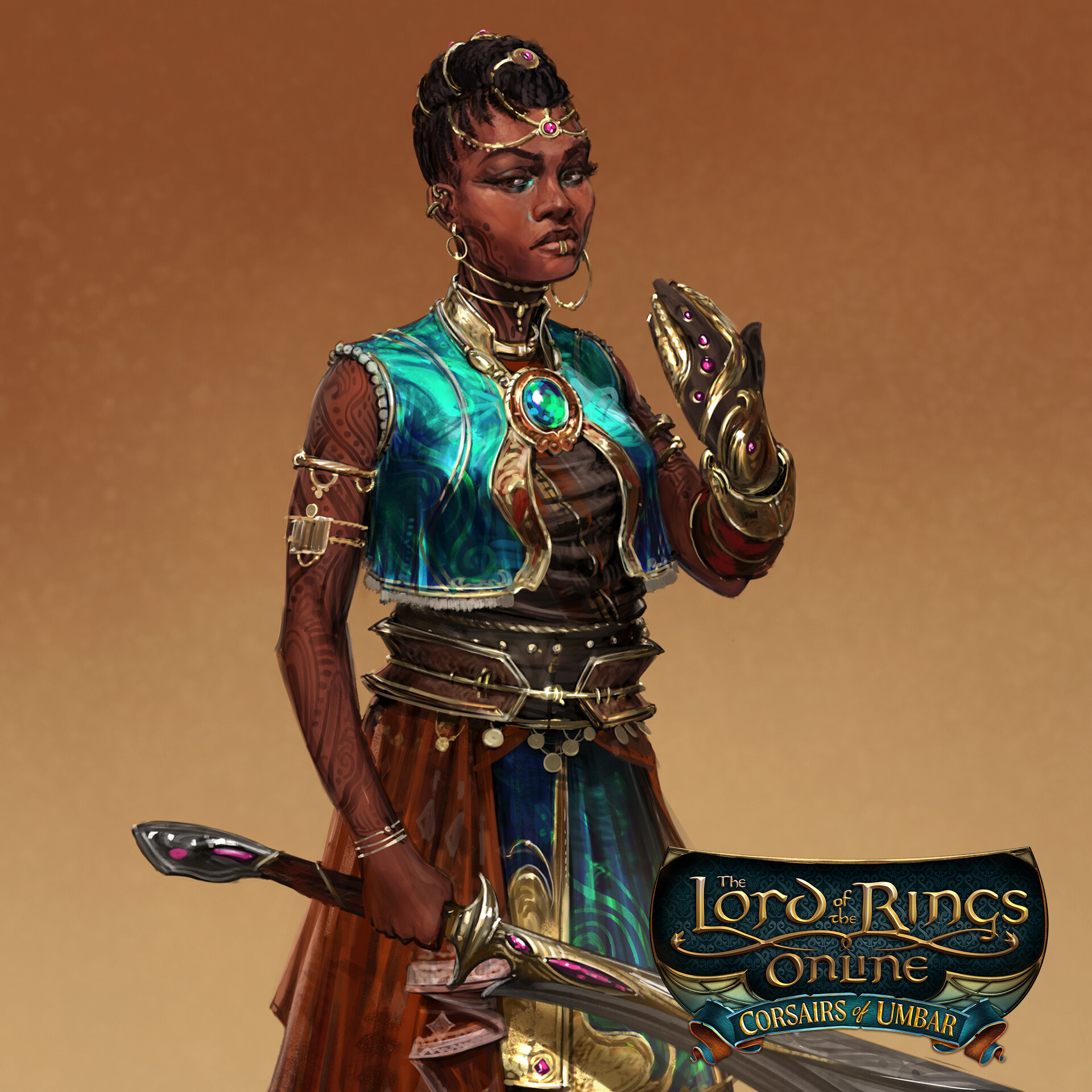 ArtStation - Lord of the Rings Online - Nakási Wave-reaper