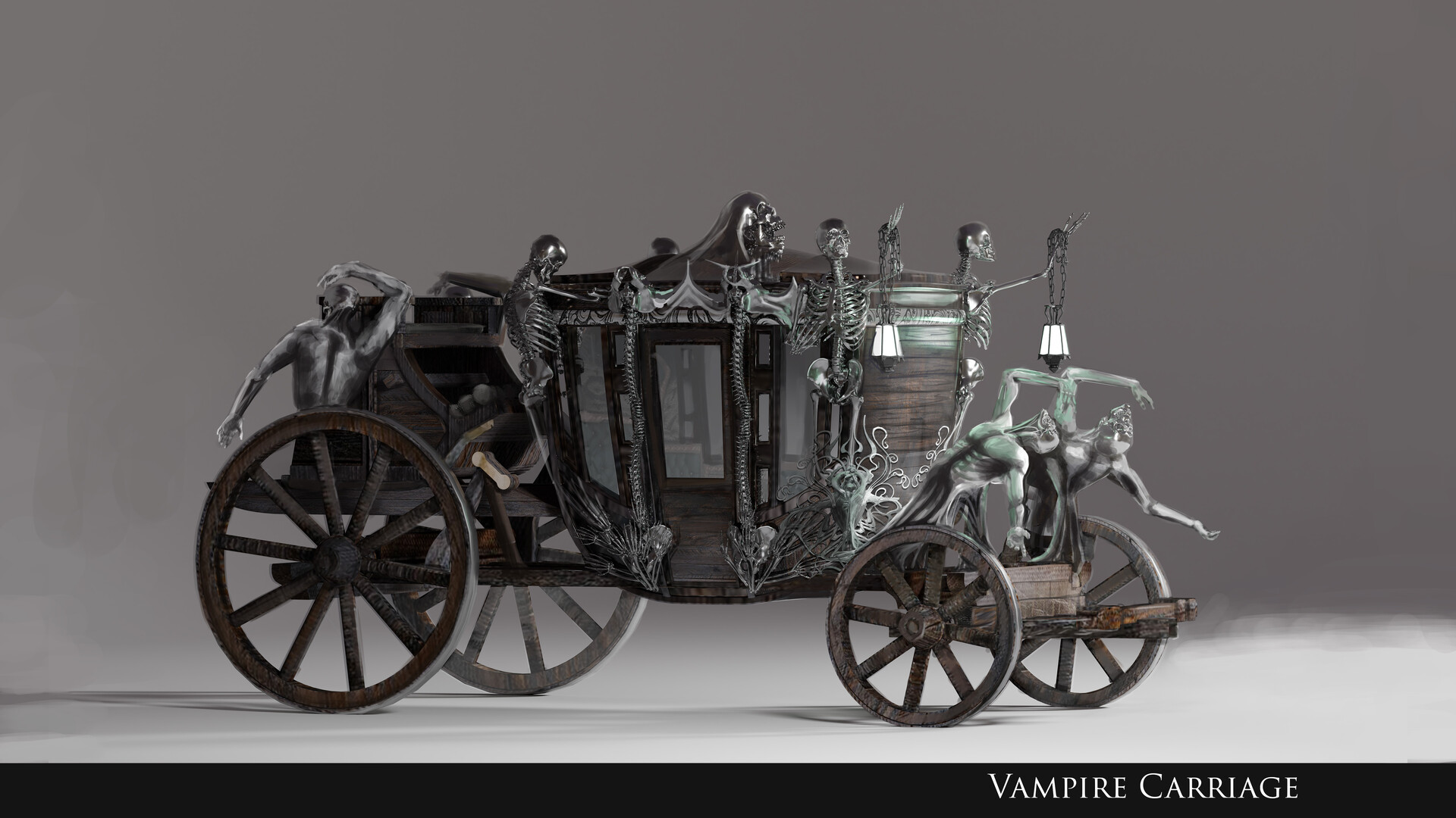 ArtStation - Vampire carriage
