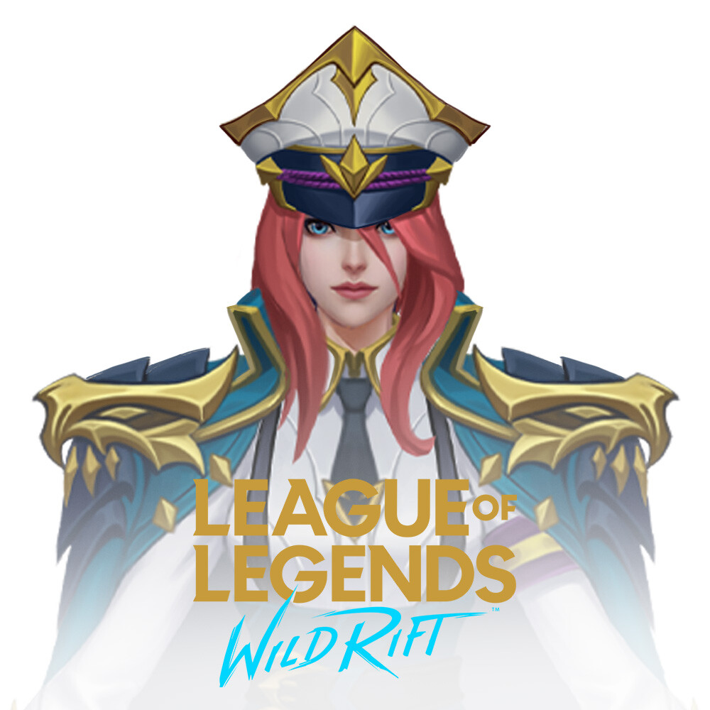 ArtStation - League of Legends WildRift：Glorious Admiral Ashe