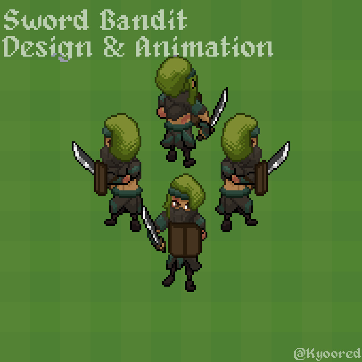 ArtStation - Sword Bandit Design & Animation for "Project N"