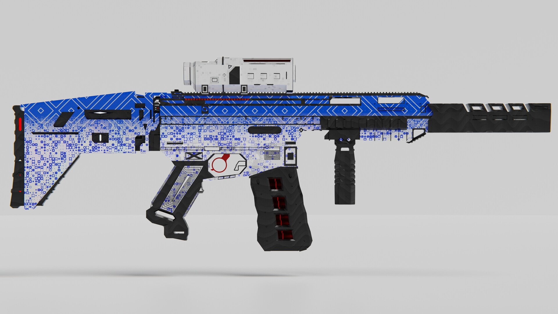 ArtStation - FN SCAR - Polaris Custom