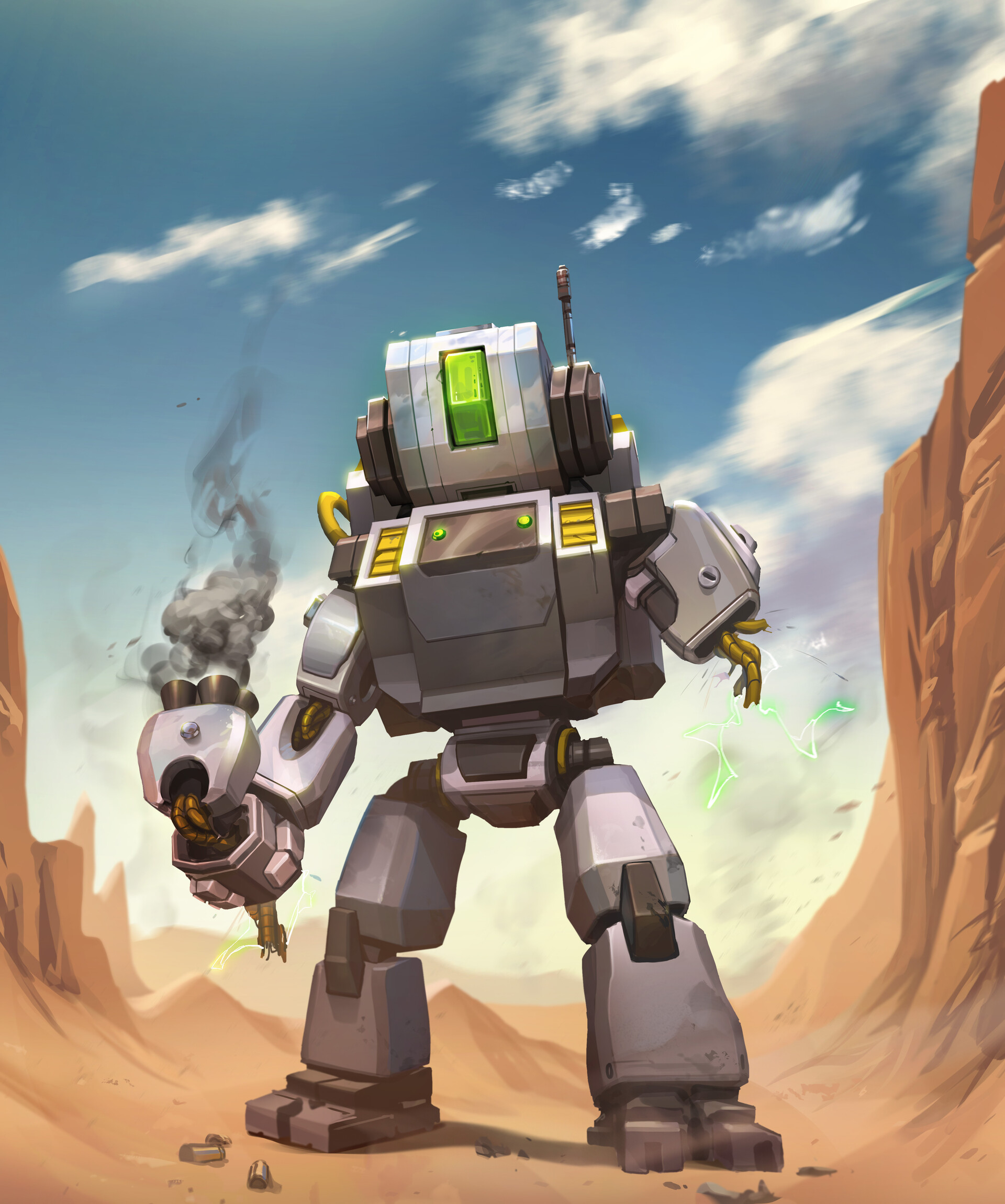 ArtStation - Mecha Mayhem Promo Art