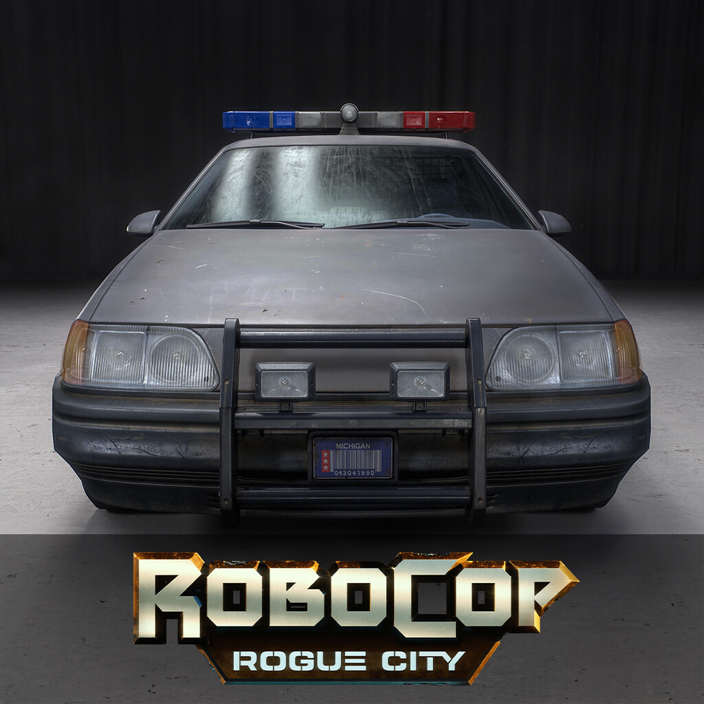 ArtStation - RoboCop: Rogue City - Police Car