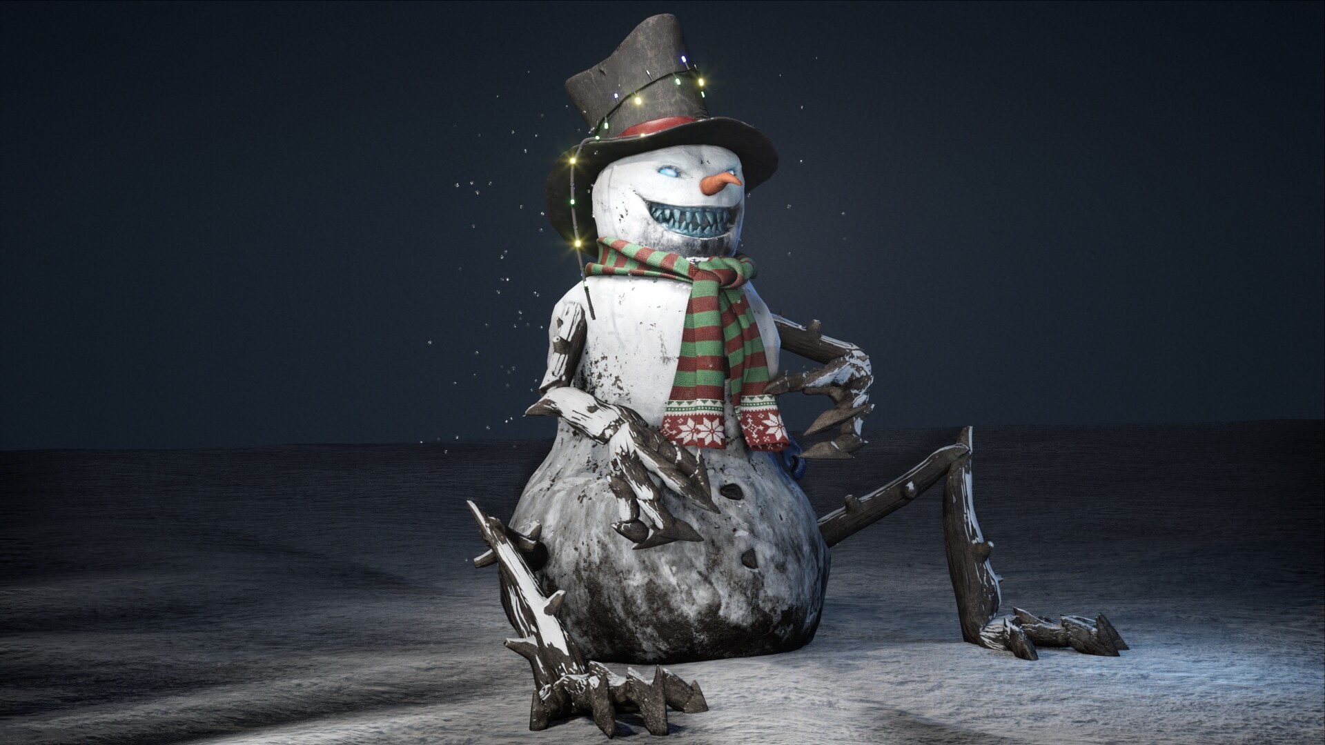 ArtStation - Snowman Character