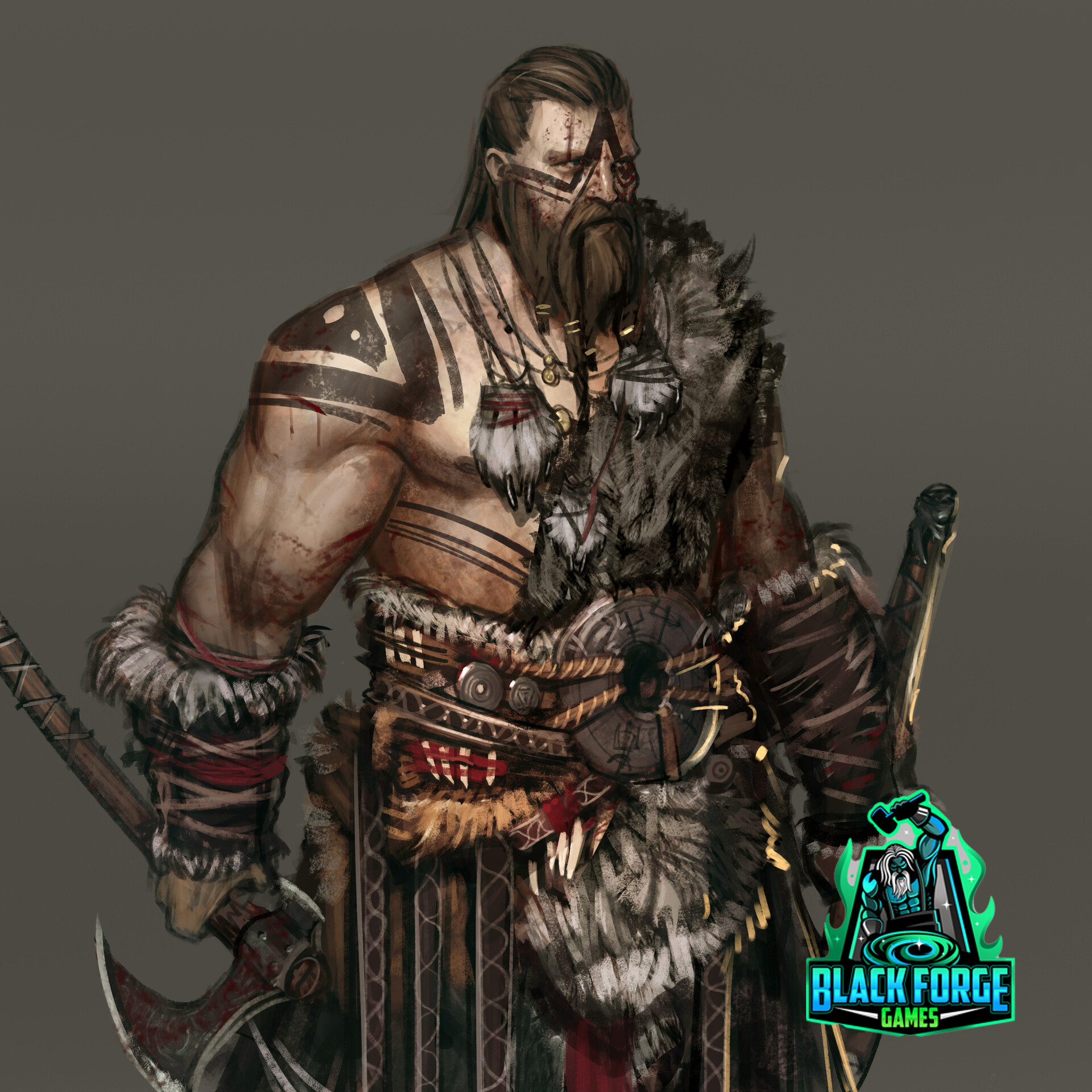 ArtStation - Black Forge Games - Viking Concepts