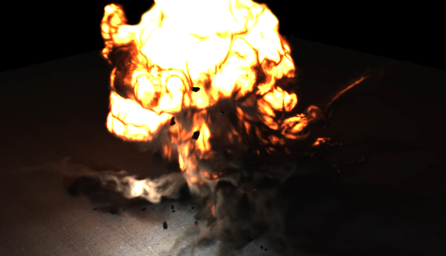 ArtStation - Bomb Explosion VFX