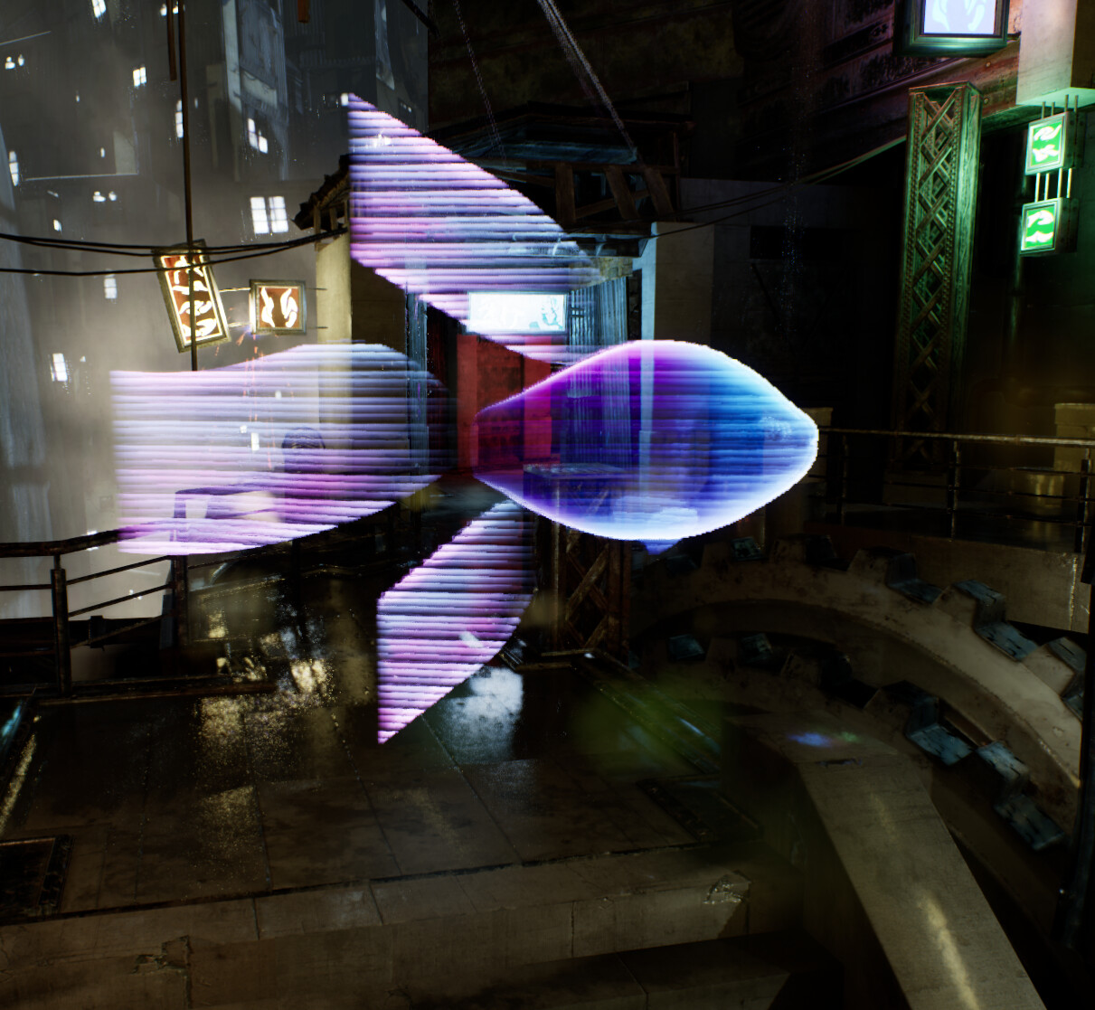 ArtStation - Fish Hologram