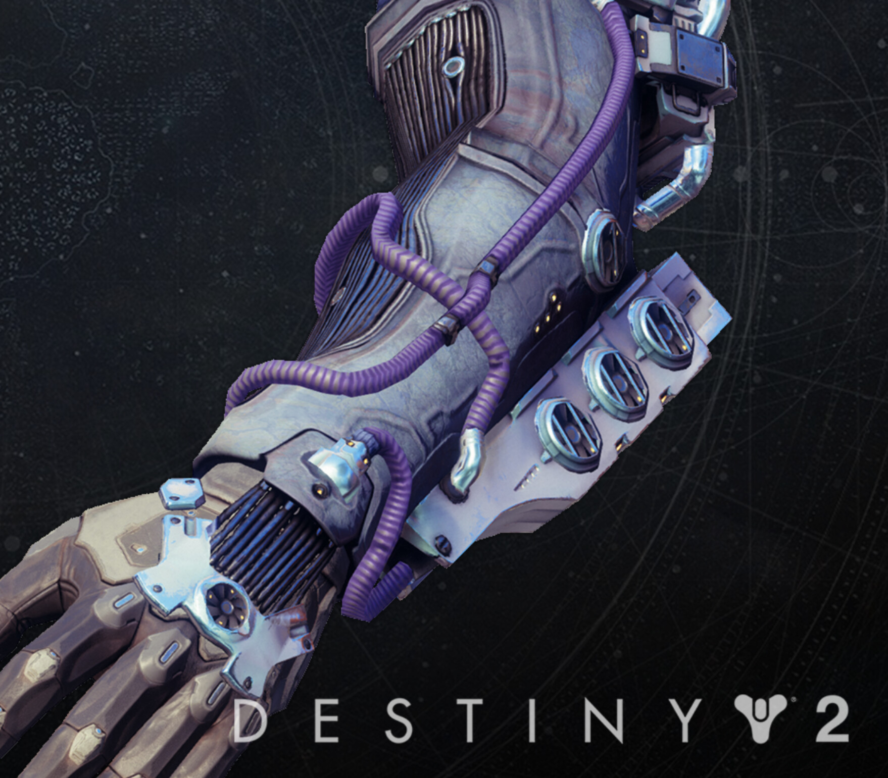 ArtStation - Isochronal Nanofluid Exotic Hunter Arm Ornament -Destiny 2