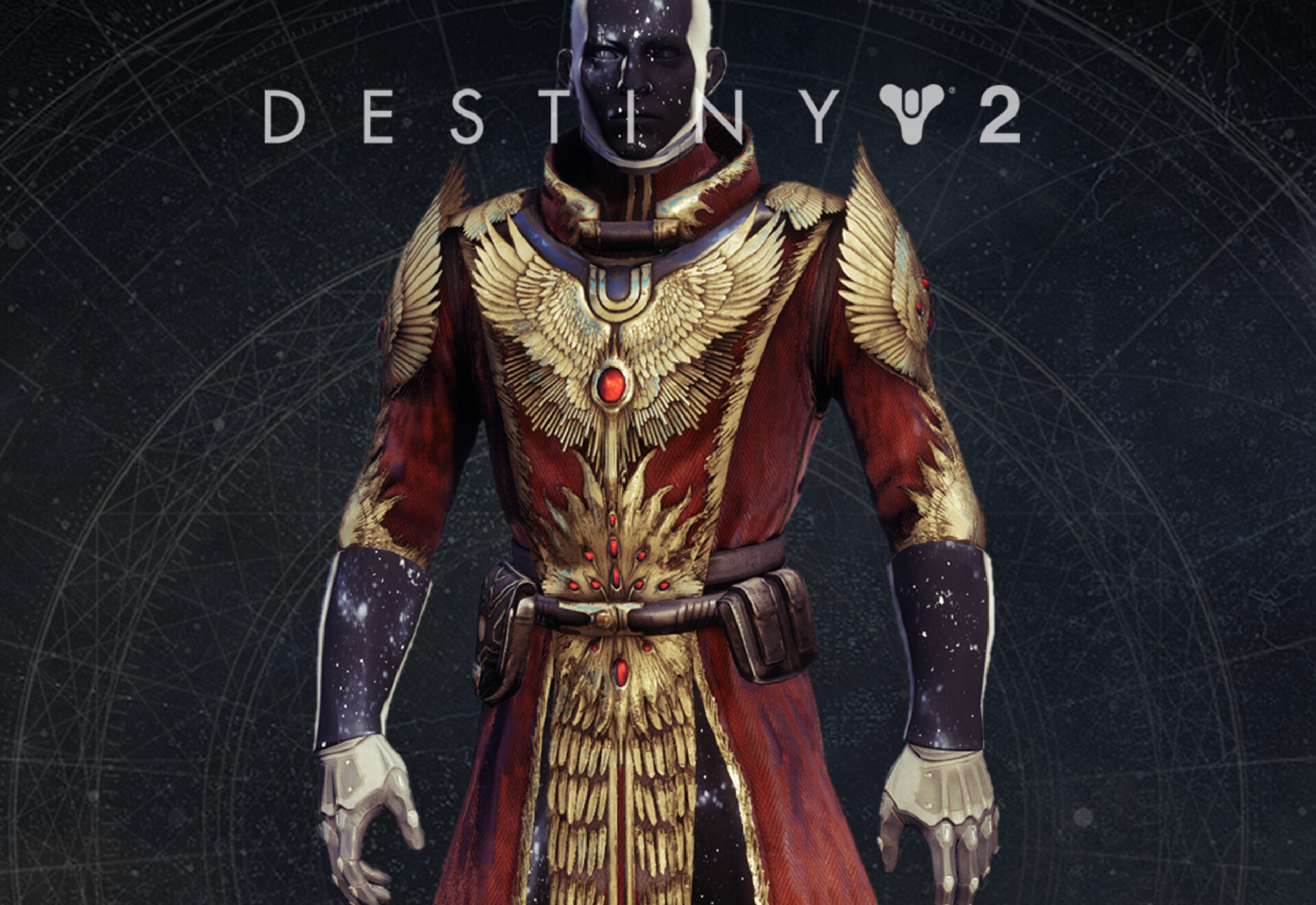 ArtStation - Phoenix Fusion Exotic Warlock Chest Ornament -Destiny 2