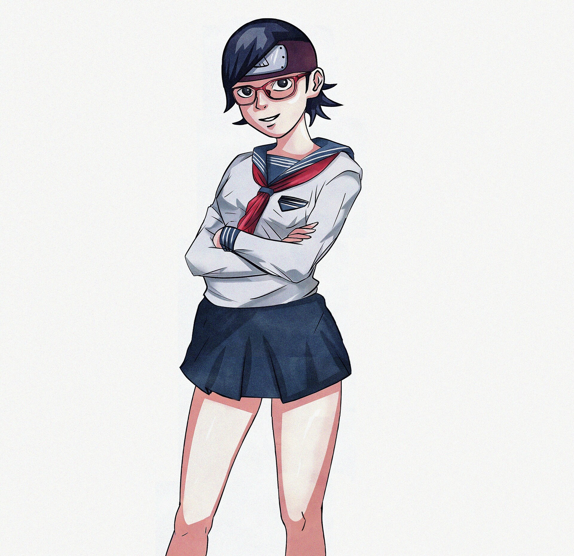 Artstation Sarada Uchiha