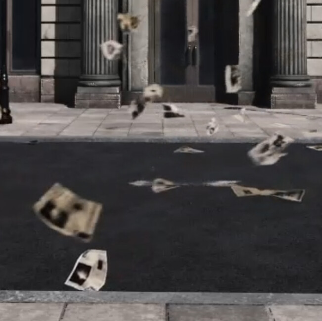 ArtStation - Flying Trashes