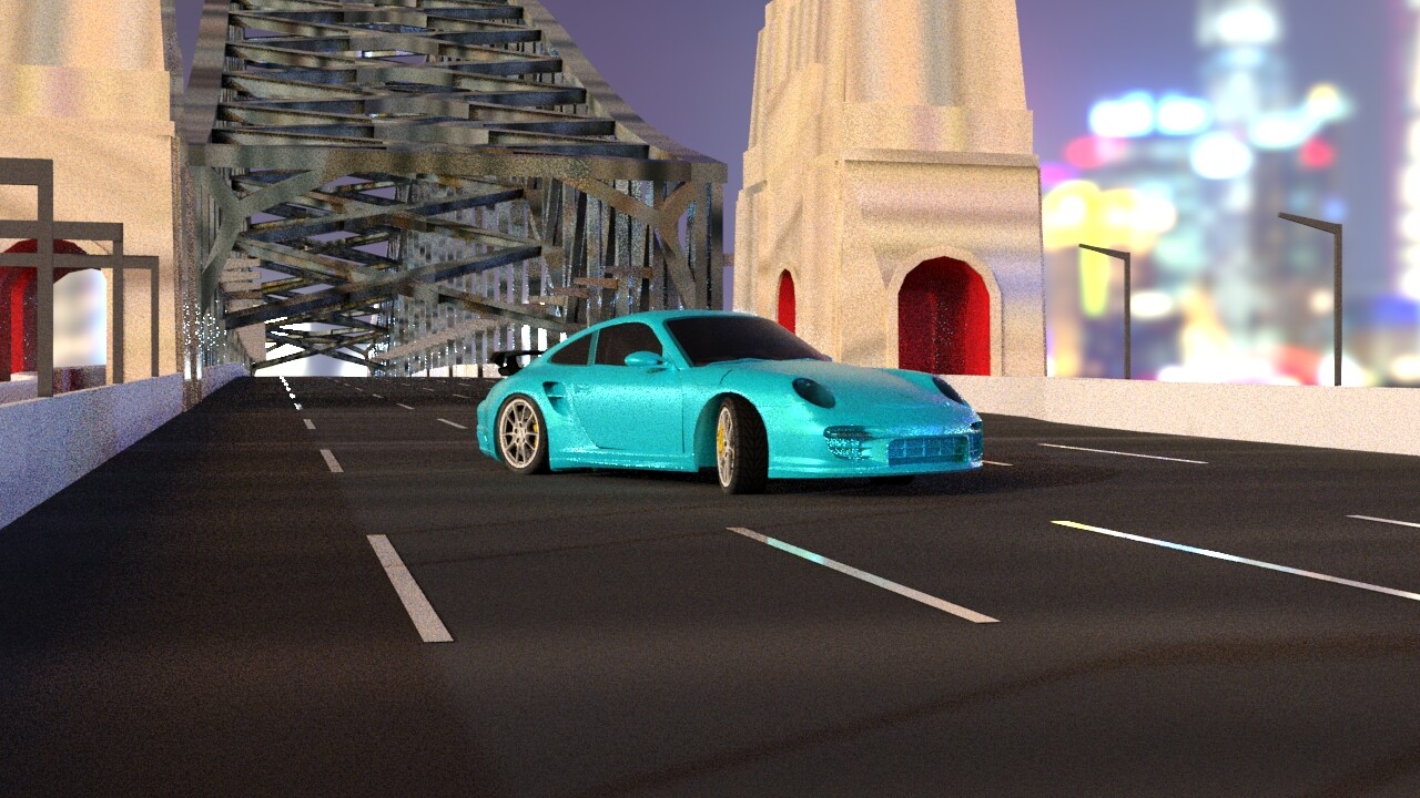 ArtStation - Car rigging and camera animation