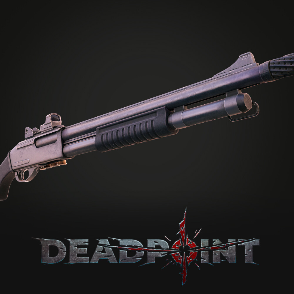 ArtStation - Deadpoint | «Deadly hail» Shotgun