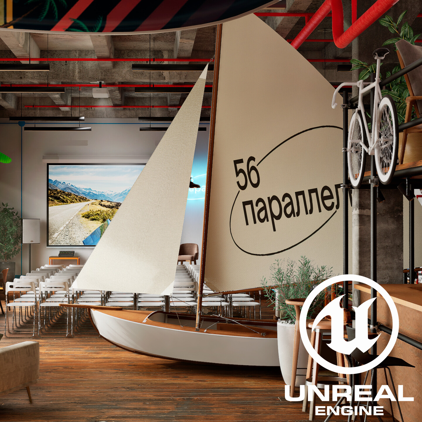 ArtStation - Visualization tour club in UE 5.2