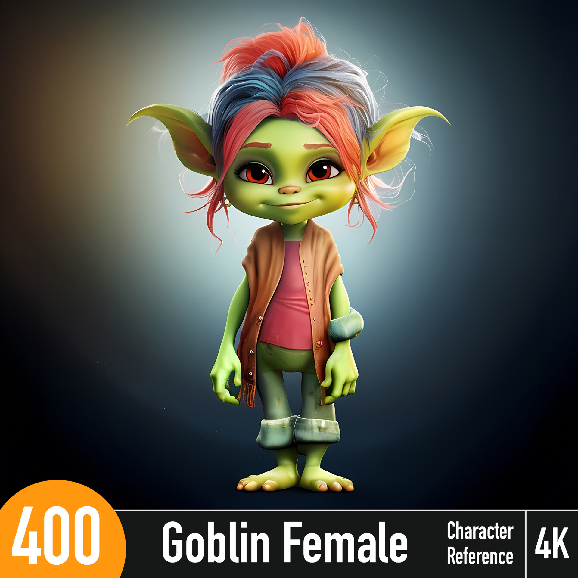 ArtStation - 400 Goblin Female (4k)