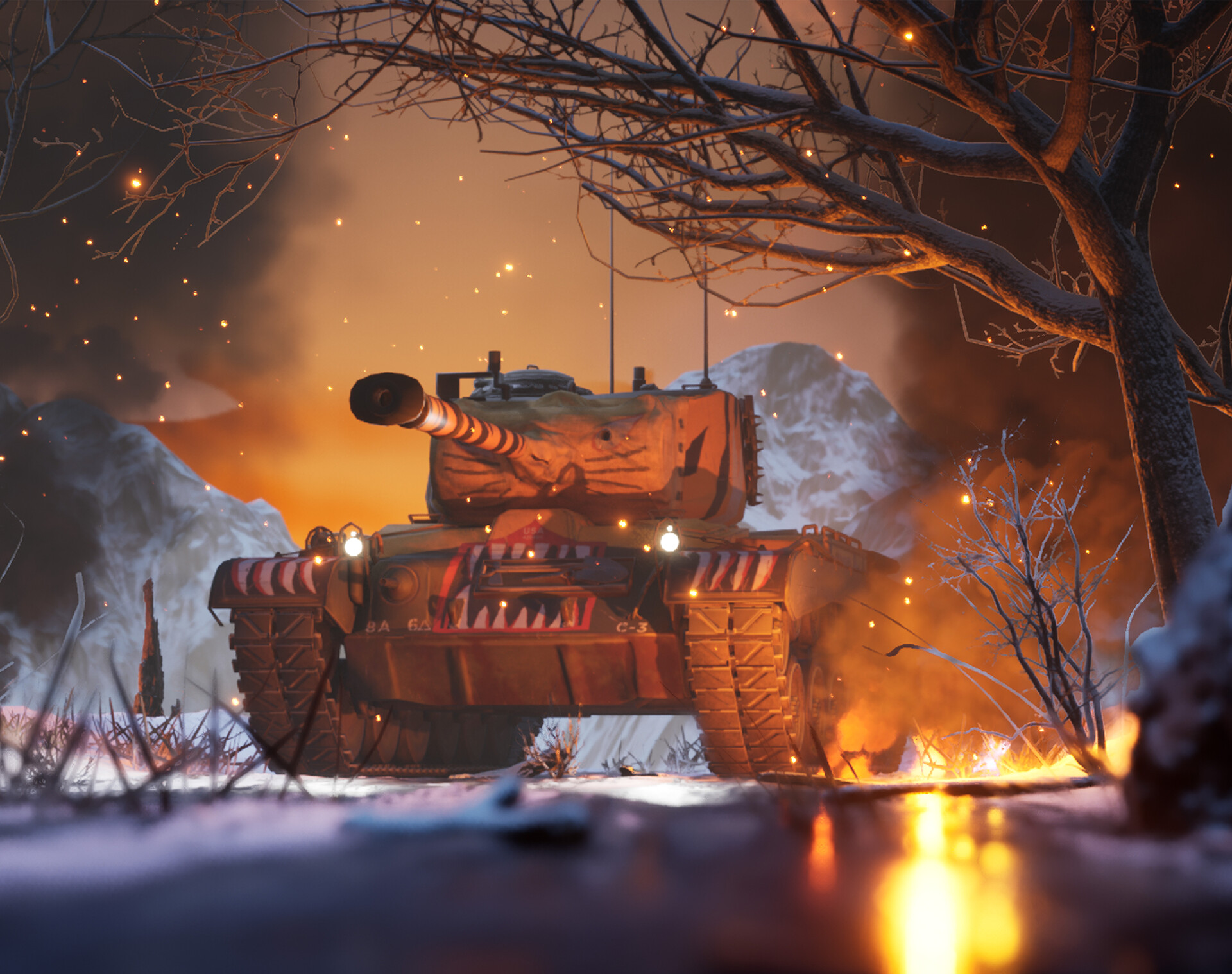 ArtStation - M46 Patton Tank