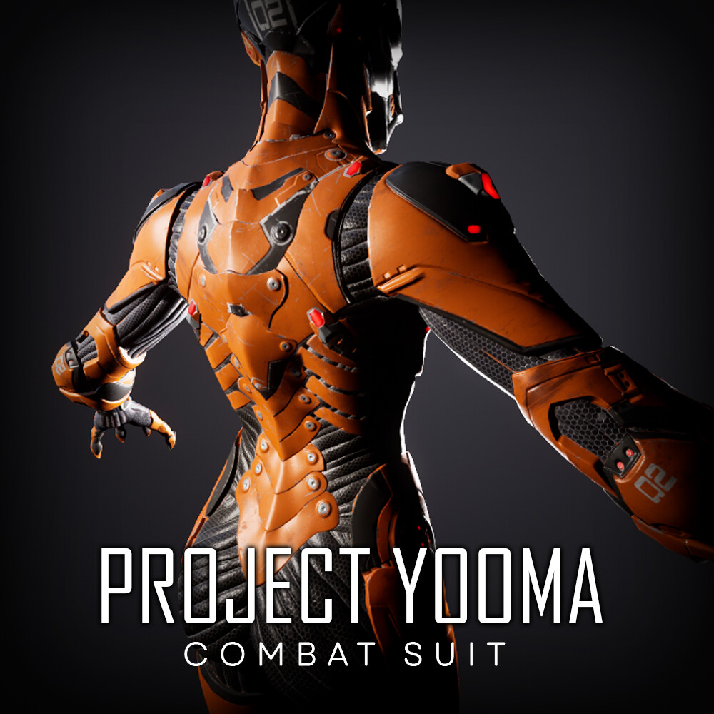 ArtStation - PROJECT YOOMA - Combat Suit [reatime character]