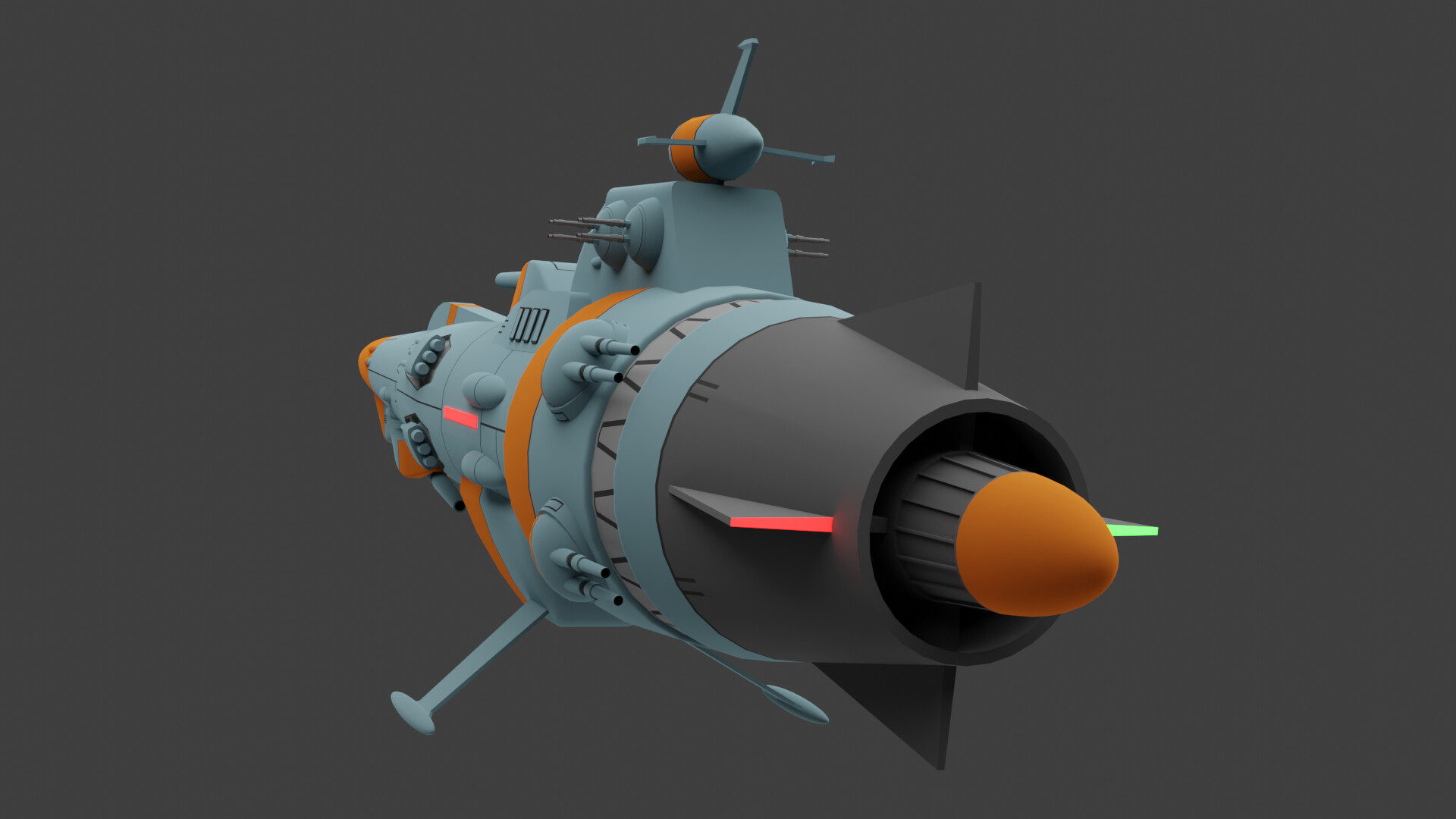 ArtStation - Gearing-class (EDF Destroyer)