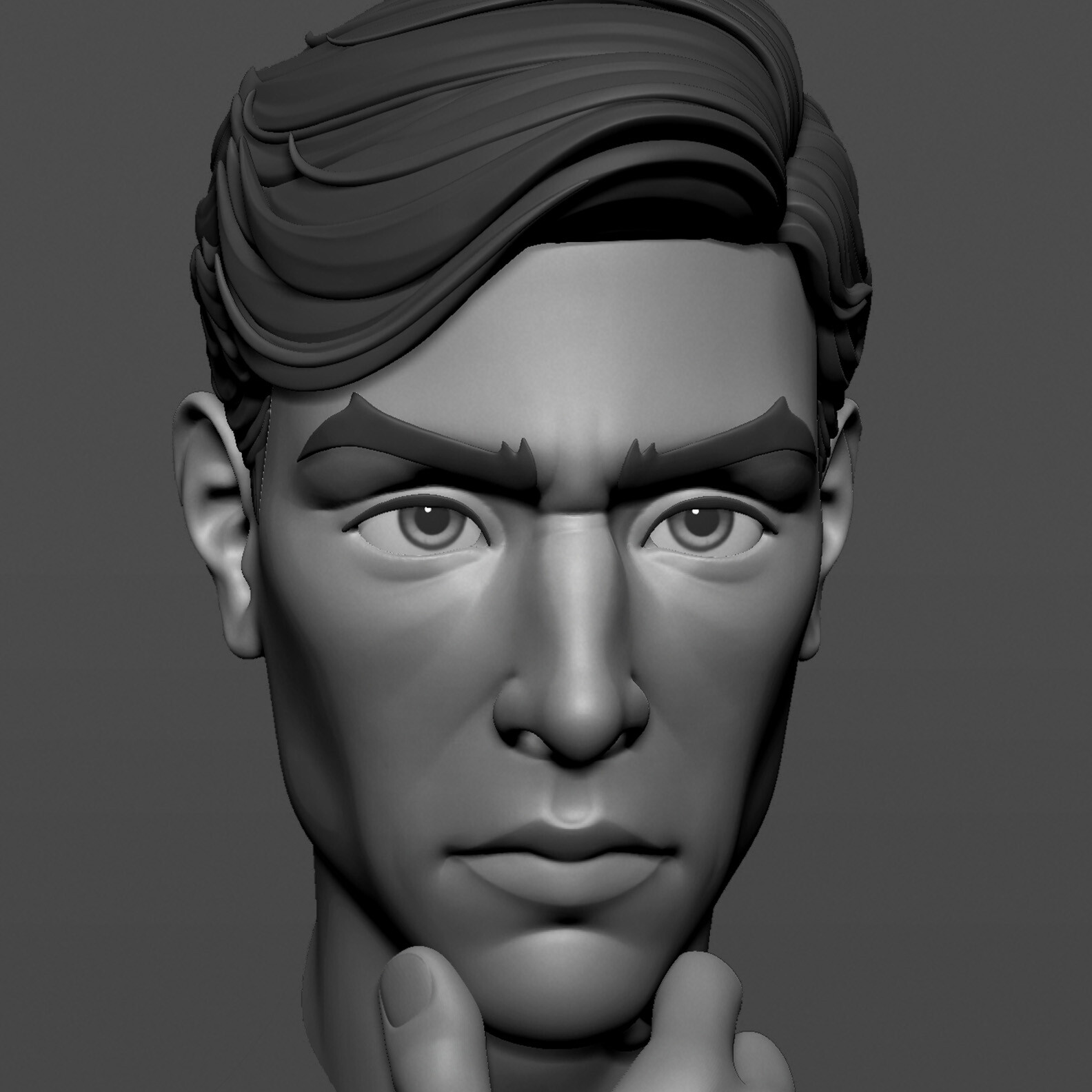 ArtStation - Male Portrait Practice