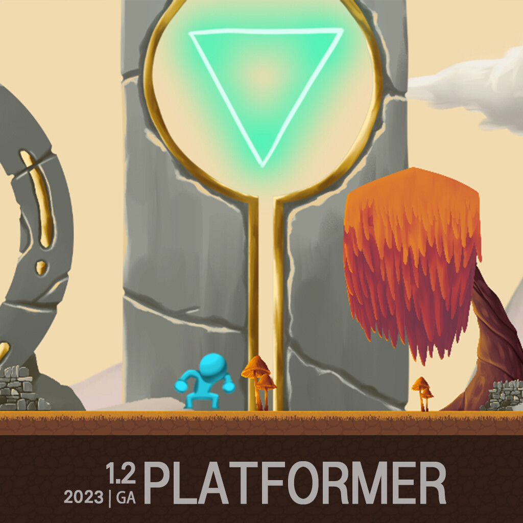 ArtStation - 2.1 GA - 2D Art platformer