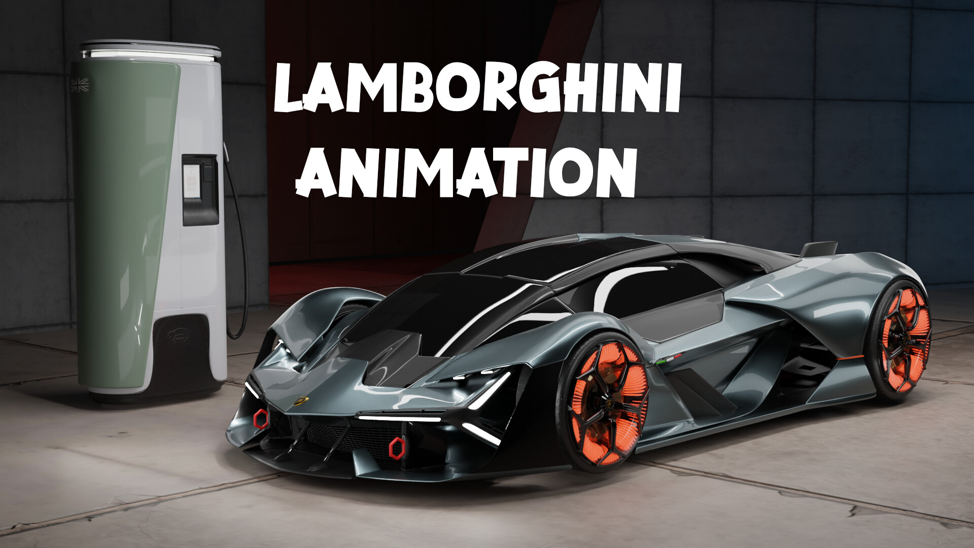 ArtStation - Lamborghini Terzo Millennio
