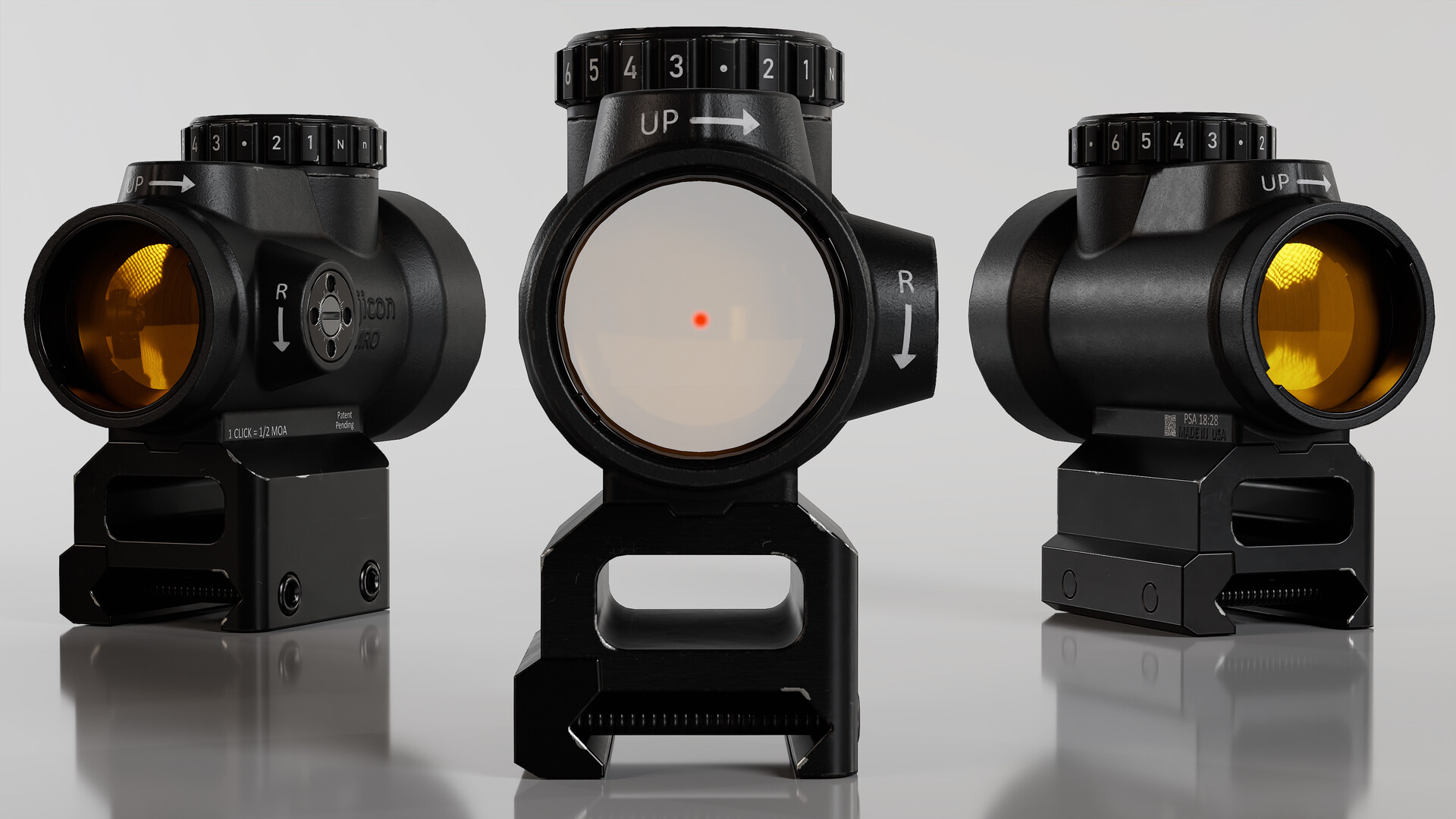 ArtStation - Trijicon Red Dot Sight
