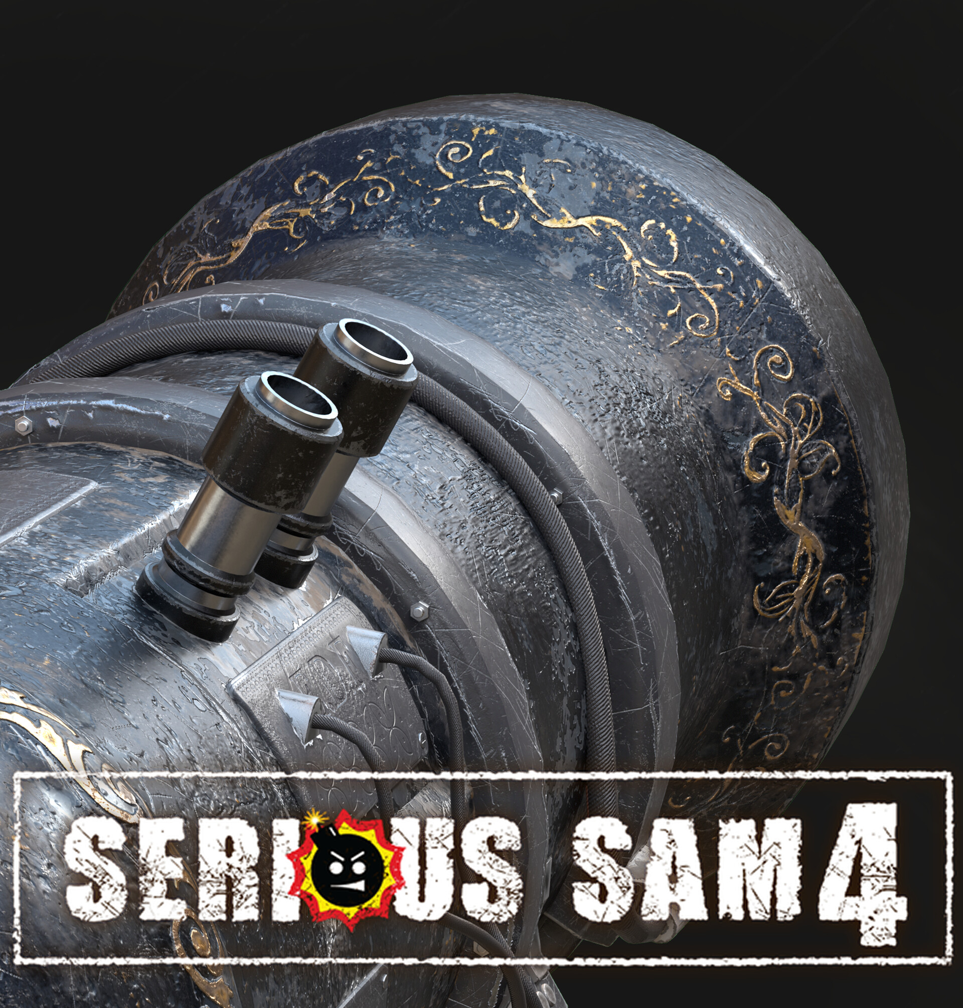 ArtStation - FAN ART Serious sam 4 SBC CANNON ( SS2 )