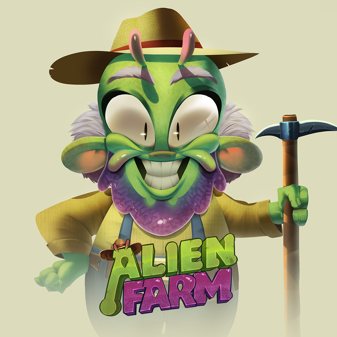 ArtStation - Alien Farm - Uncle Harry