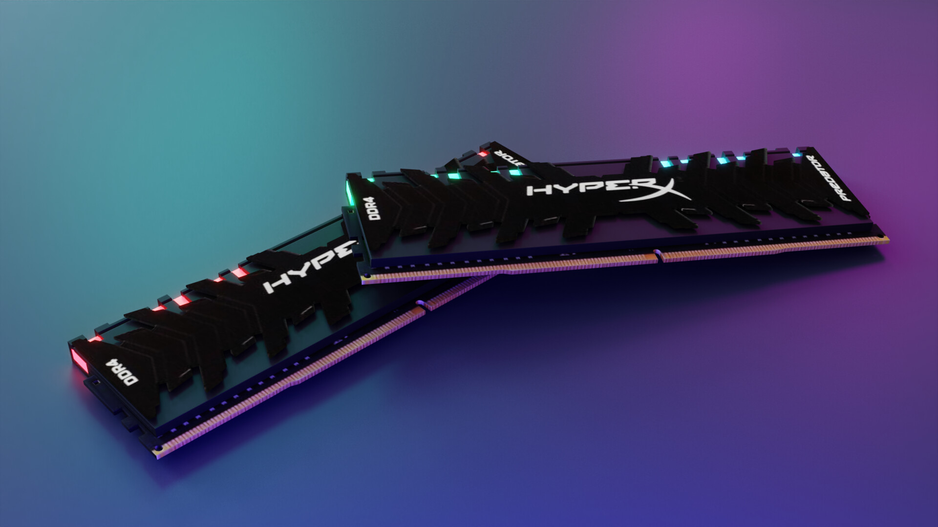 ArtStation - HyperX Ram Product Visualisation