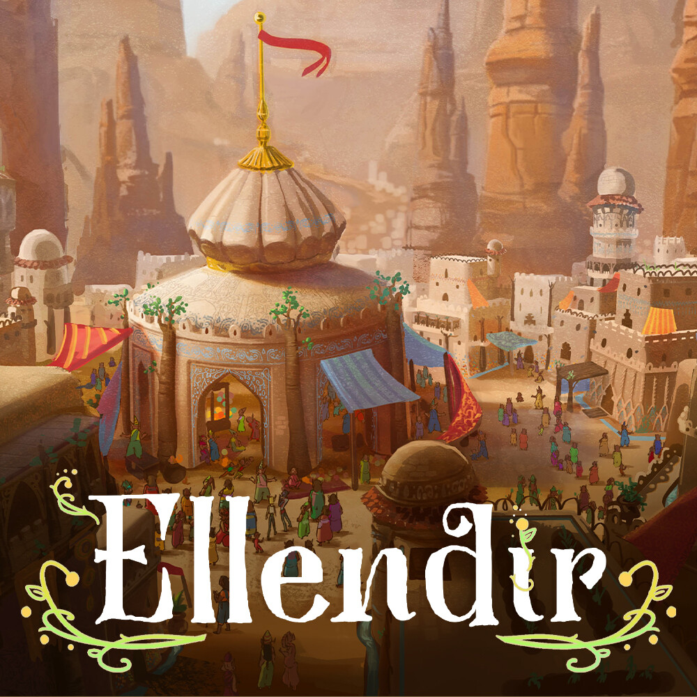 ArtStation - ELLENDIR - Environment Design