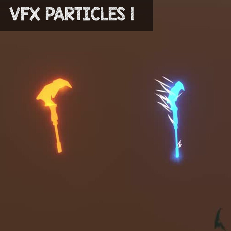 ArtStation - VFX (Unity Particles) (Ready to use for games) (Glow ...