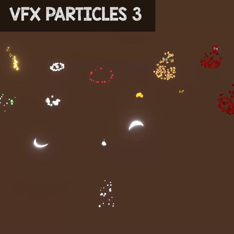ArtStation - VFX (Unity Particles) (Ready to use for games) (Package 1)