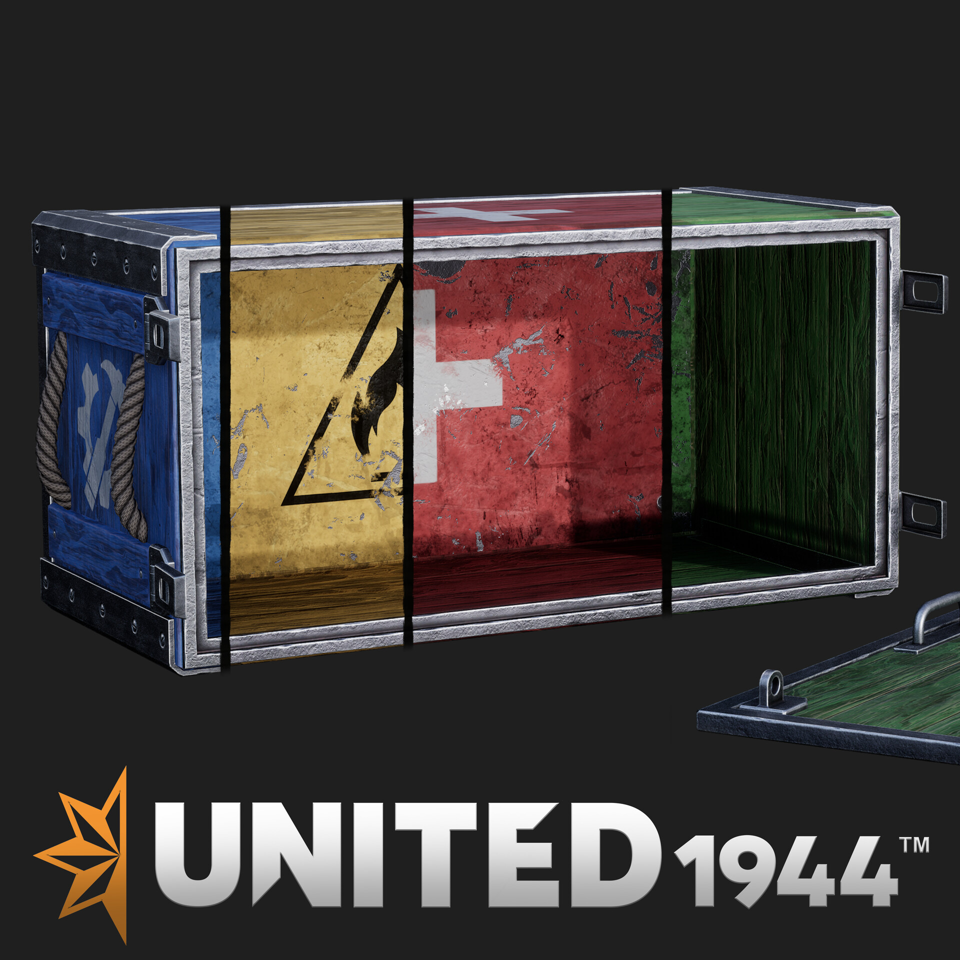 ArtStation - United 1944 - Resource boxes