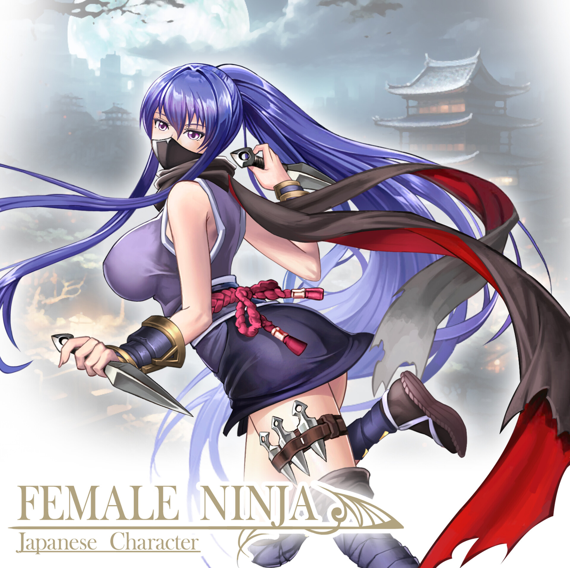 ArtStation - Female ninja